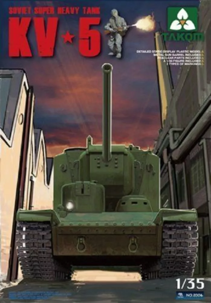 Takom Soviet Super Heavy tank KV-5 1:35 (TAK2006) - 13 684 F